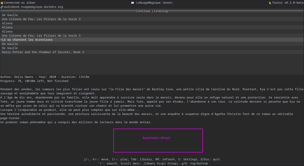 Manual and automatic refresh - Help - Ratatui - A forum to discuss ...